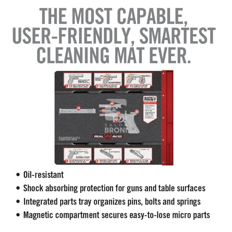 Mata do czyszczenia pistoletu Glock Smart Mat Real Avid - Salon Broni